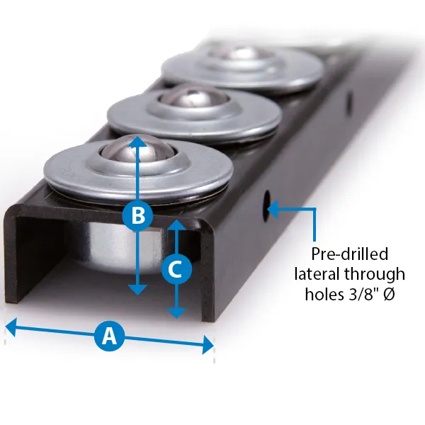 Ball Transfer Rails | Omnitrack Limited